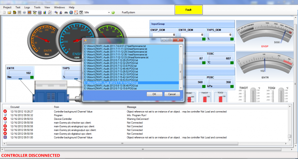IP-Engineering Test Automation Software for Engine Testing – IP-Engineering